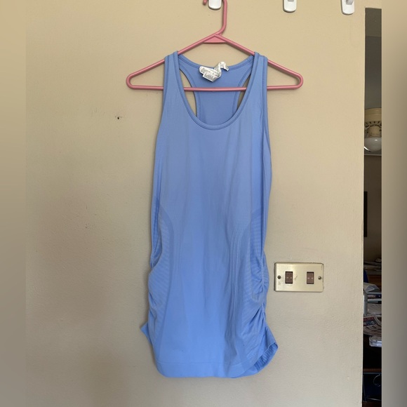 Athleta | Tops | Athleta Blue Workout Tank | Poshmark